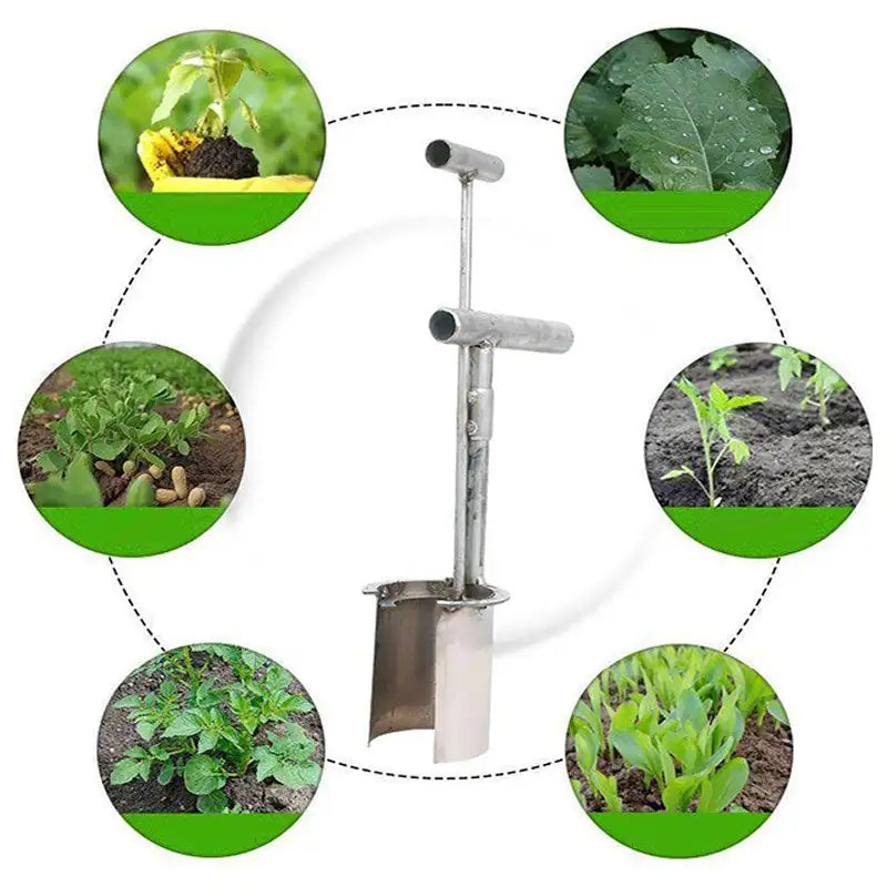 Plant and Fruit Tree Seedling Transplanter | Handheld Garden Tool for ...