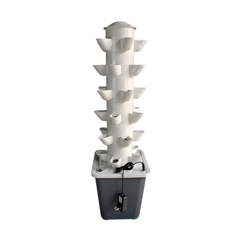 DIY 2/3/4/5/6 Tiers Vertical Tower Planters Balcony Hydroponic Growing ...