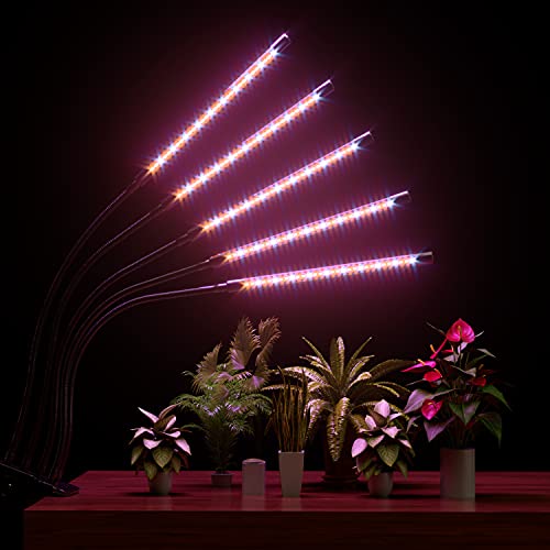 GroDrow Grow Lights for Indoor Plants, 150 LED Grow Light for Seed Sta ...